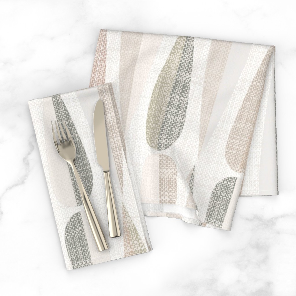Mid Century Modern Scale - Neutral Cloth Napkin | Shutterfly