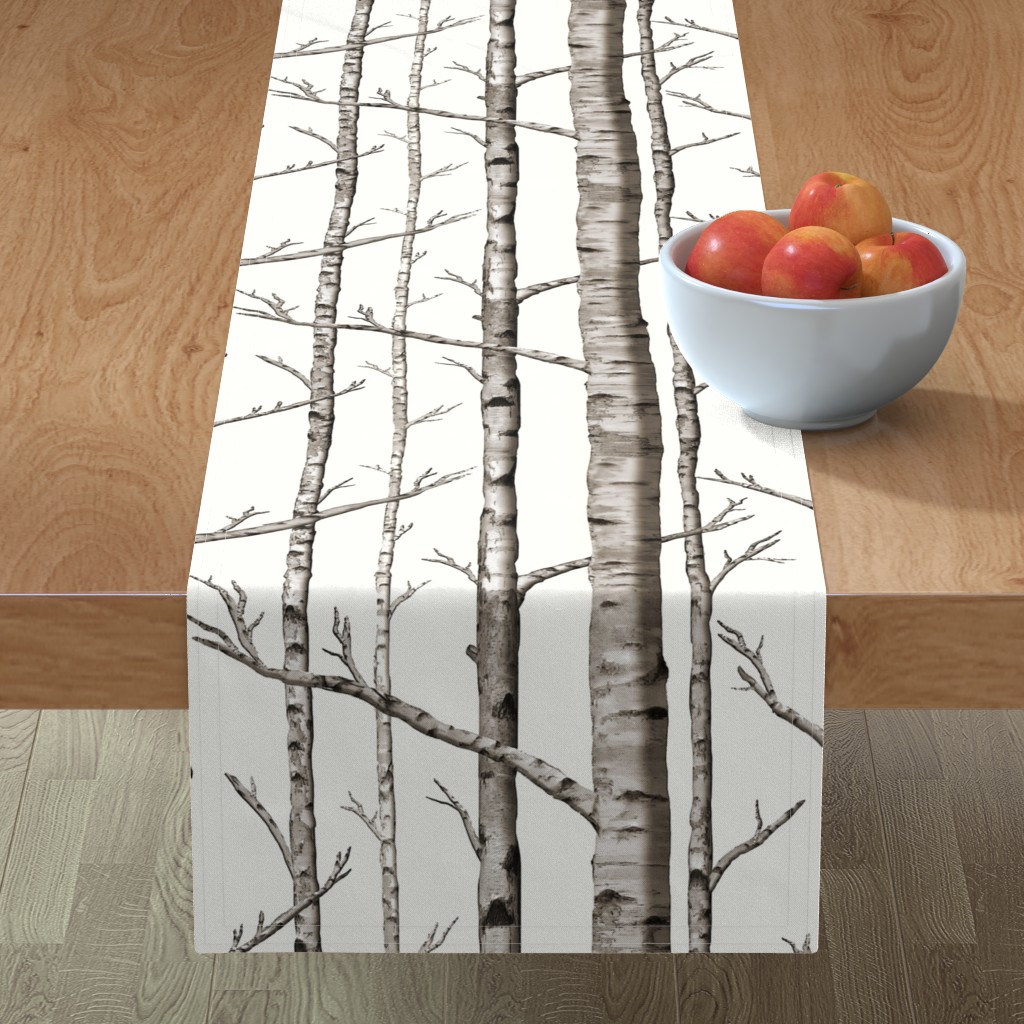 Birch Grove Table Runner | Shutterfly