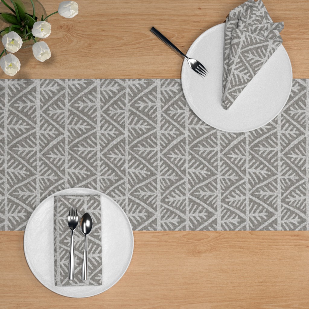 Textured Mudcloth Table Runner | Shutterfly