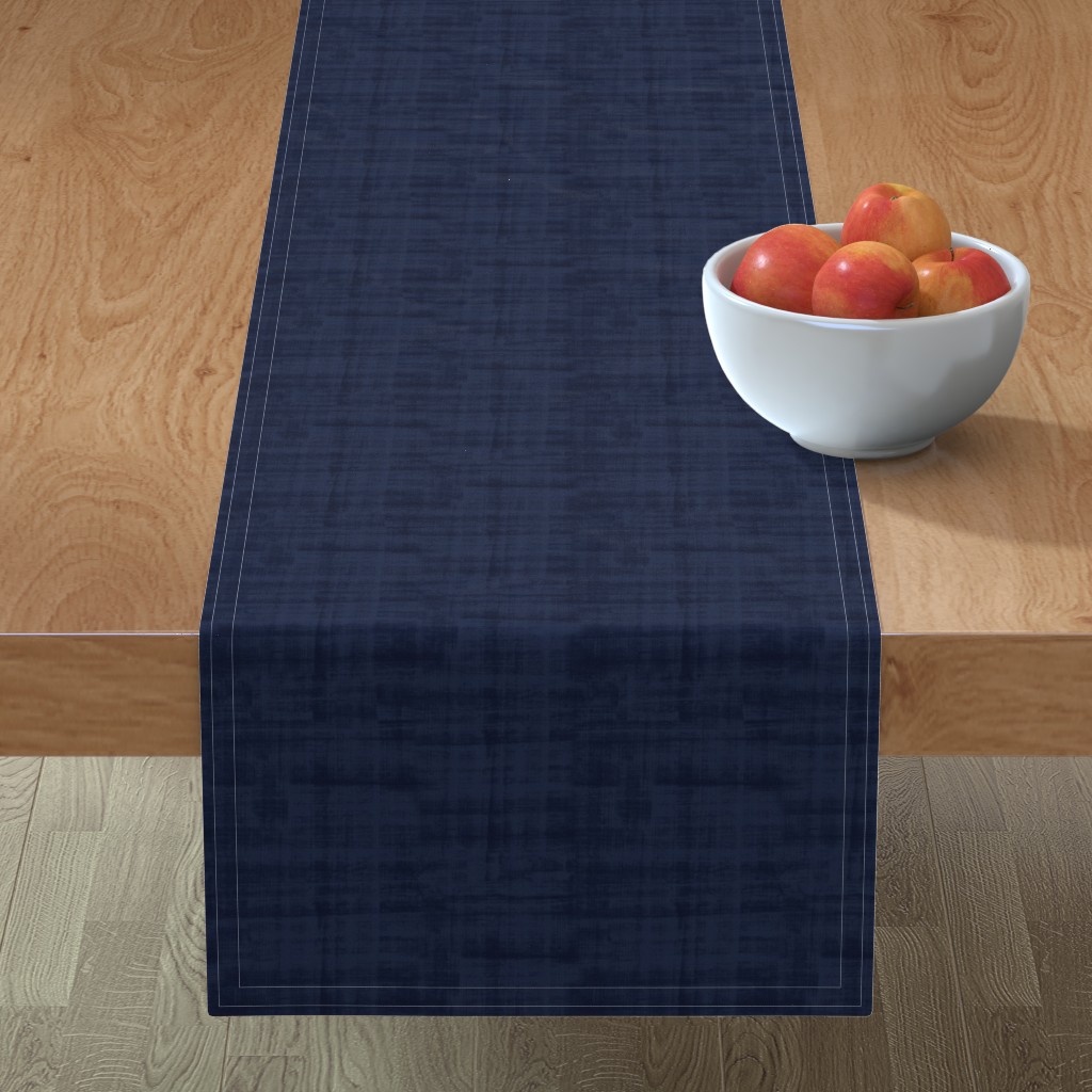 Texture - Dark Blue Table Runner | Shutterfly