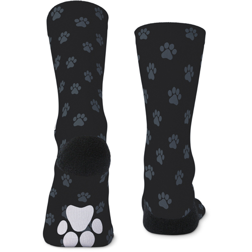 Love Paw Prints Custom Socks by Shutterfly | Shutterfly
