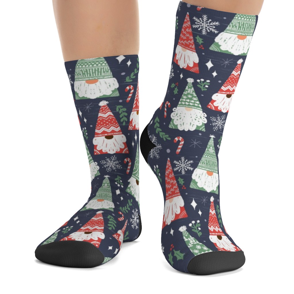 Folk Gnomes Custom Socks | Shutterfly