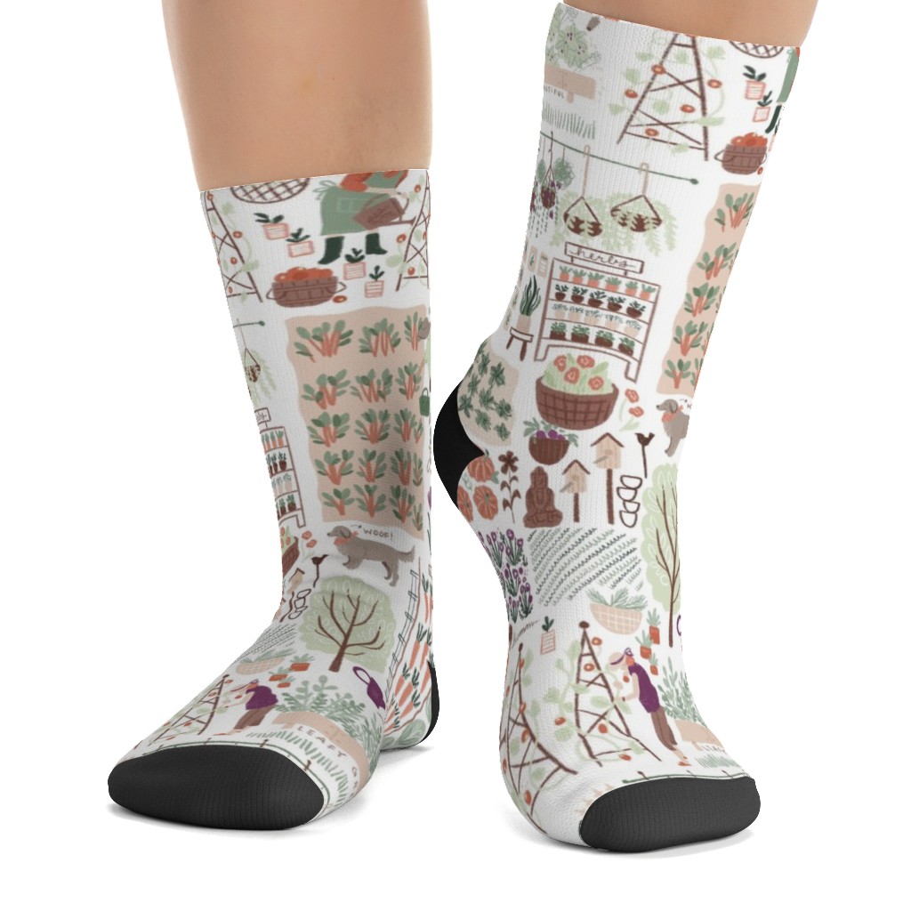 My Favorite Greenhouse - Multicolor Custom Socks | Shutterfly
