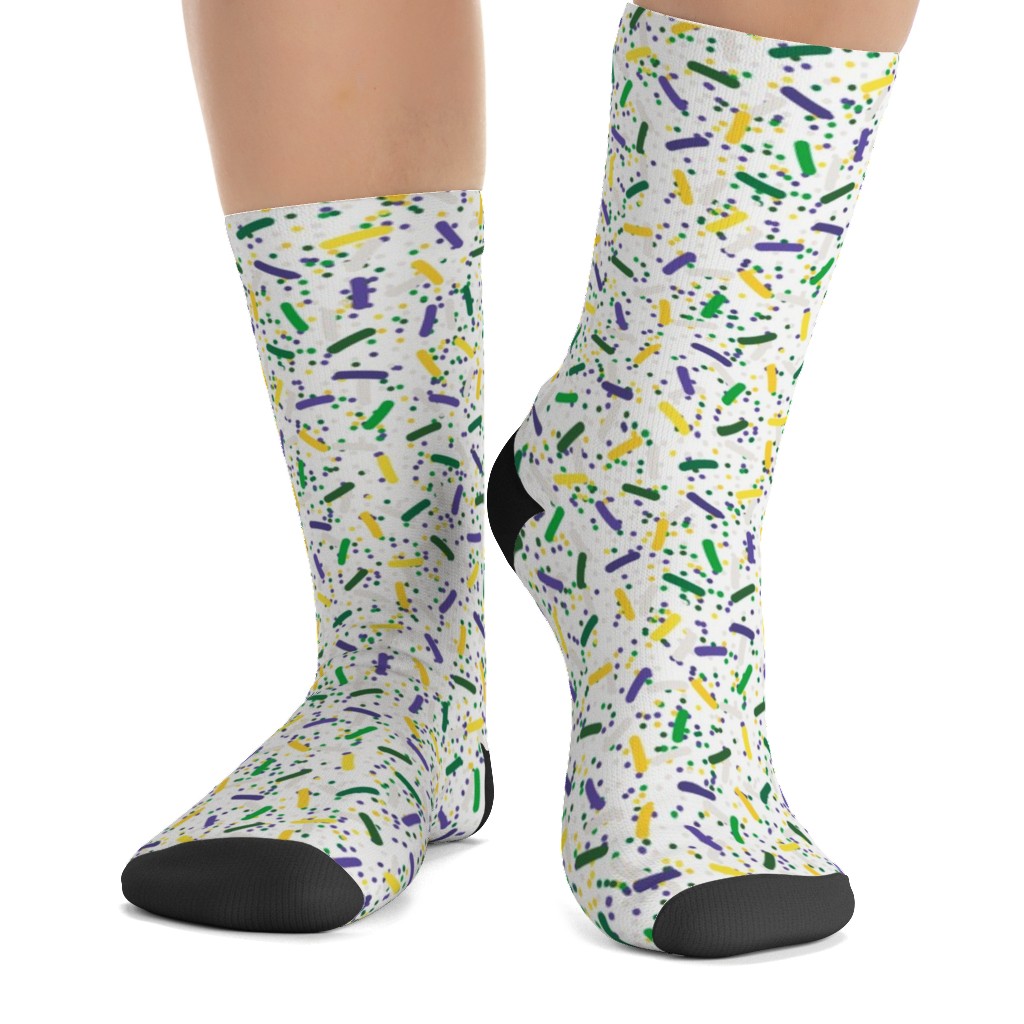 Rainbow Sprinkles Custom Socks | Shutterfly