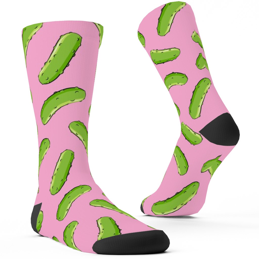 Pickles - Pink Custom Socks | Shutterfly