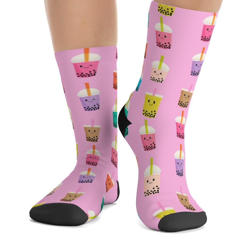 Boba Tea Custom Socks | Shutterfly