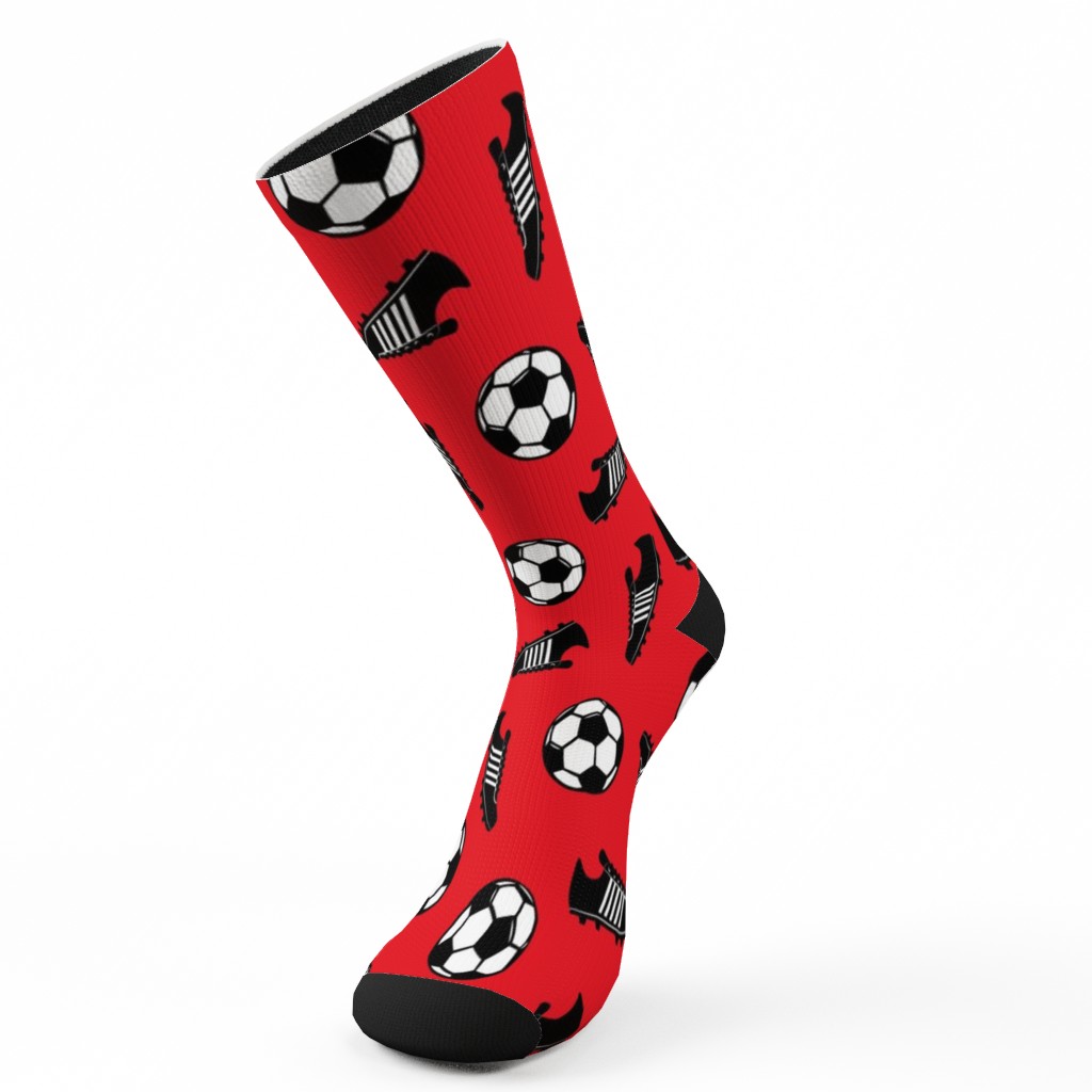 Soccer Balls and Cleats Custom Socks | Shutterfly