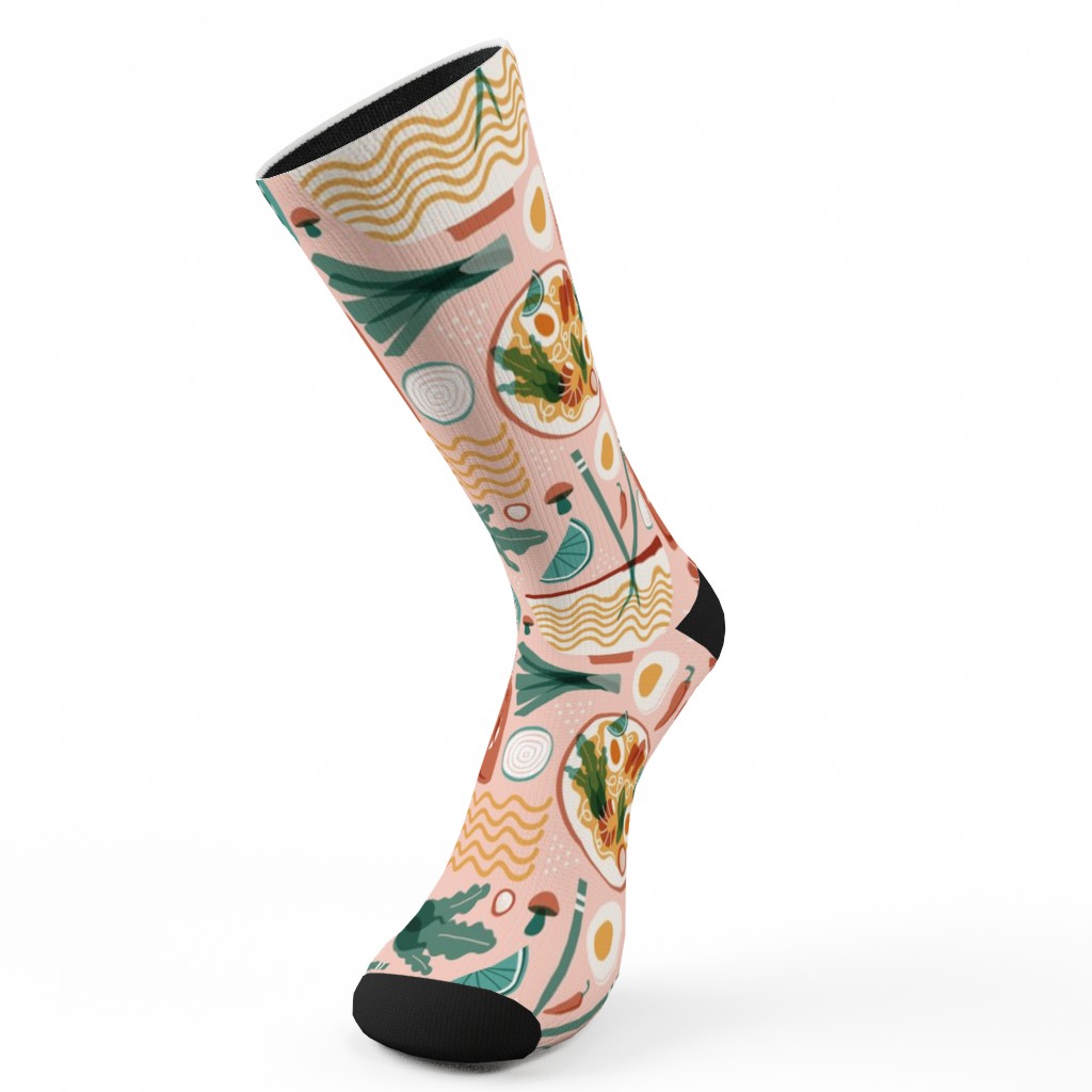 Pho Real Ramen Noodle - Multicolor Custom Socks | Shutterfly