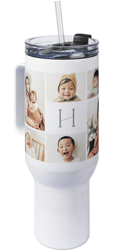 Monogram Gallery 40oz Tumbler With Handle | Shutterfly