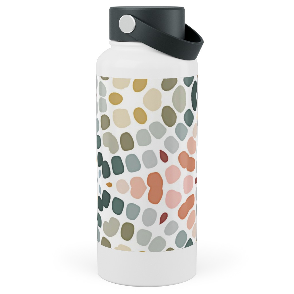 Abstract Mosaic - Multi Stainless Steel Wide Mouth Water Bottle ...
