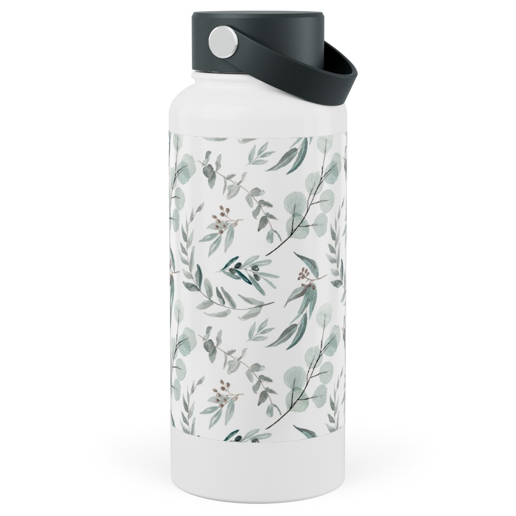 Eucalyptus Leaves - Australiana Botanical Stainless Steel Wide Mouth ...