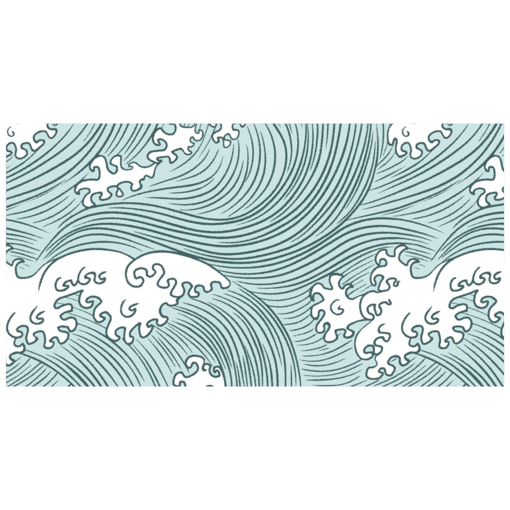 Japanese Waves Stainless Steel Wide Mouth Water Bottle | Shutterfly