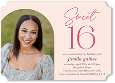 Portrait Ticket Birthday Invitations | Shutterfly