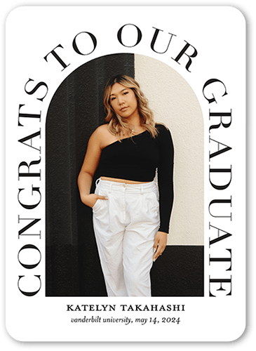 Celebrated Arch 5x7 Stationery Card by Hello, Kelle | Shutterfly