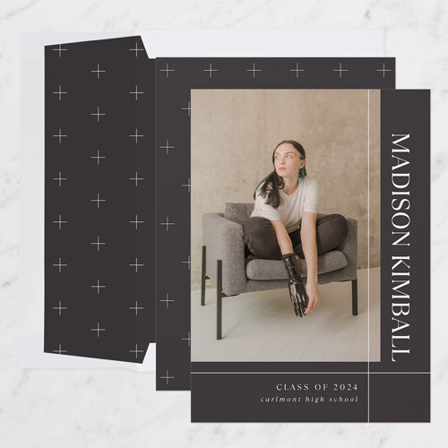 Solid Build 5x7 Stationery Card by Yours Truly | Shutterfly