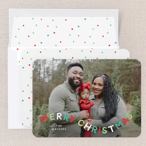 Creatively Curved 5x7 Folded Card by Yours Truly | Shutterfly