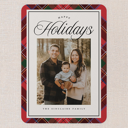 Heritage Border 5x7 Folded Card by Yours Truly | Shutterfly