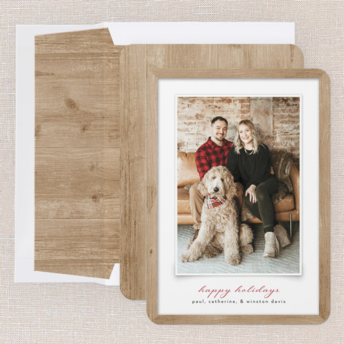 Warm Border 5x7 Stationery Card by Yours Truly | Shutterfly