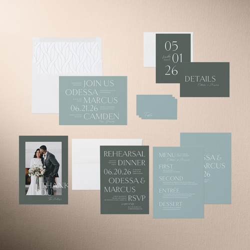 Staggered Type 5x7 Stationery Card by Lady Jae | Shutterfly
