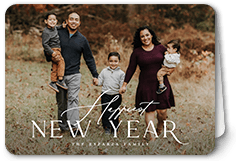 Simple Modern Snapshot 5x7 Stationery Card by Blonde Designs | Shutterfly