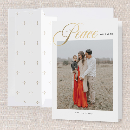 Promised Peace 5x7 Folded Card by Yours Truly | Shutterfly