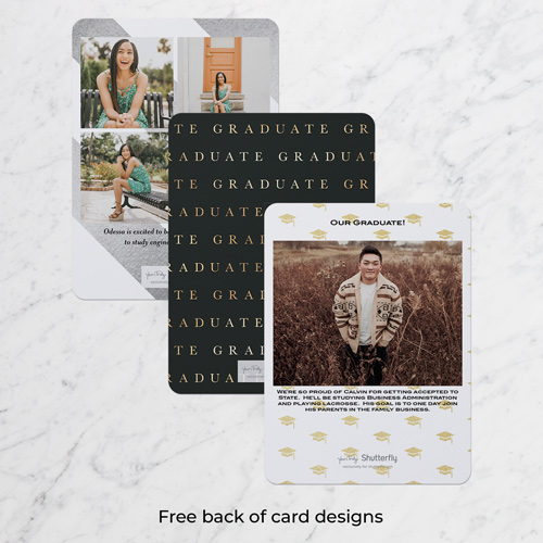 Text Pattern 6x8 Stationery Card by Yours Truly | Shutterfly