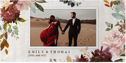 Muted Florals Vinyl Banner by Shutterfly | Shutterfly