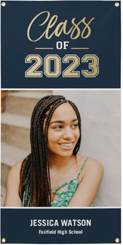 Classic Class Spirit Portrait Vinyl Banner by Shutterfly | Shutterfly