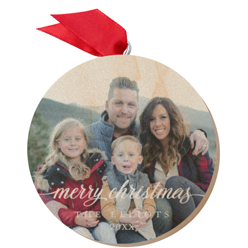 Circle Christmas Ornaments | Shutterfly