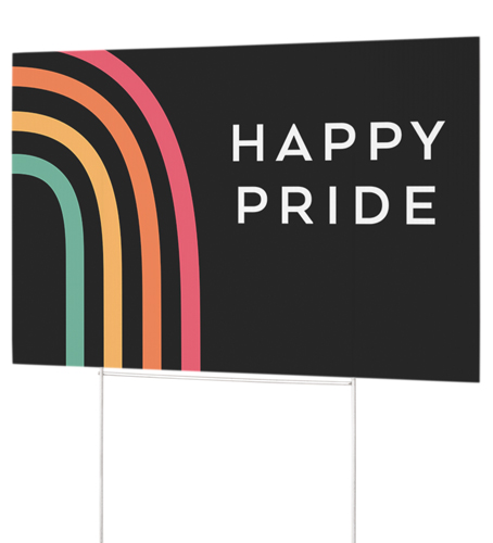 Happy Pride Yard Sign by Shutterfly | Shutterfly