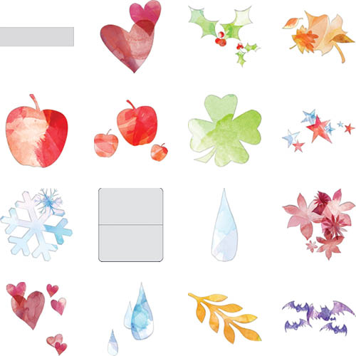 Watercolor Seasons Wall Calendar | Shutterfly