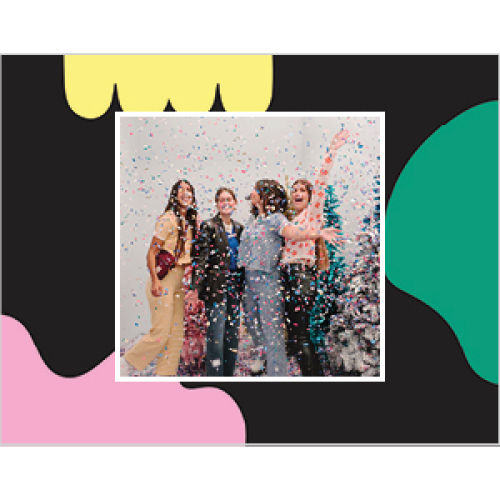 Bright Color Pop Calendar Wall Calendar | Shutterfly