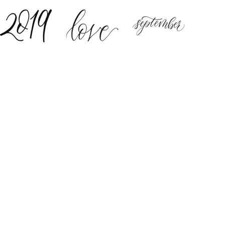 Elegant Script Wall Calendar | Shutterfly