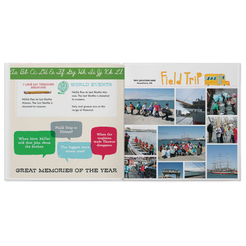 Elementary School Yearbook Photo Book | Shutterfly