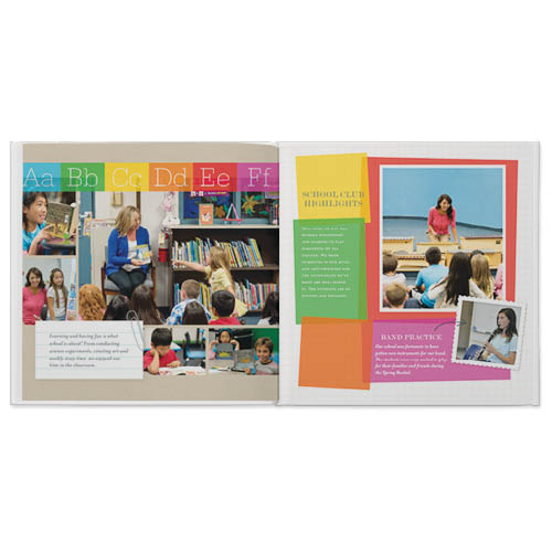 Grade School Yearbook Photo Book | Shutterfly