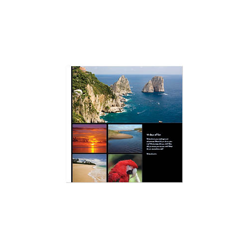 Modern Black Photo Book | Shutterfly