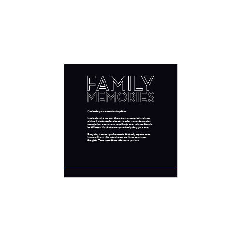 Modern Black Photo Book | Shutterfly