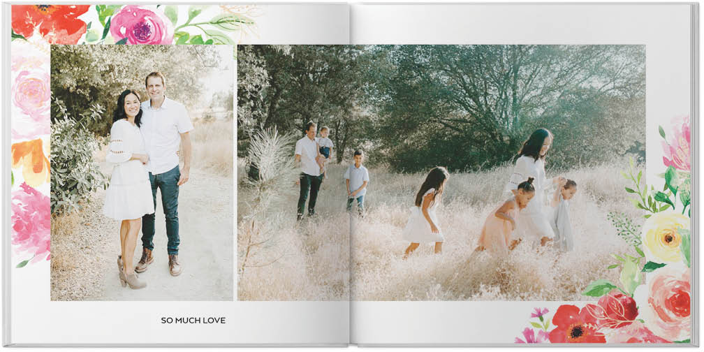 Colorful Florals by Potts Design Photo Book | Shutterfly