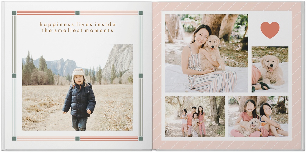 Cheerful Patterns Photo Book | Shutterfly