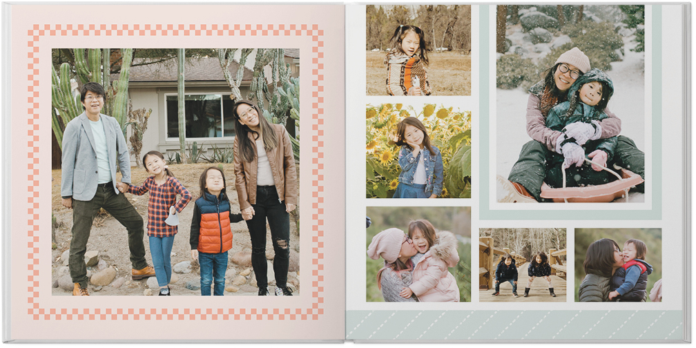 Cheerful Patterns Photo Book | Shutterfly