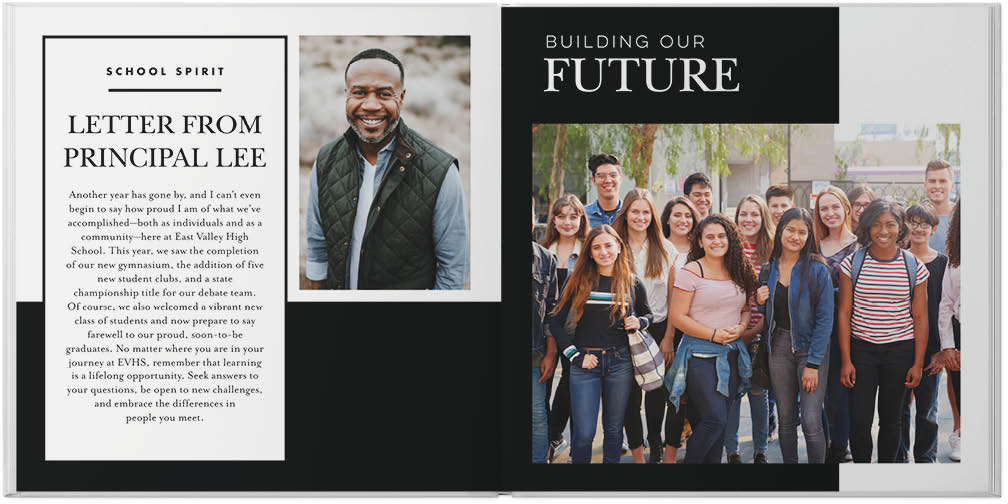 Classic School Yearbook Photo Book | Shutterfly