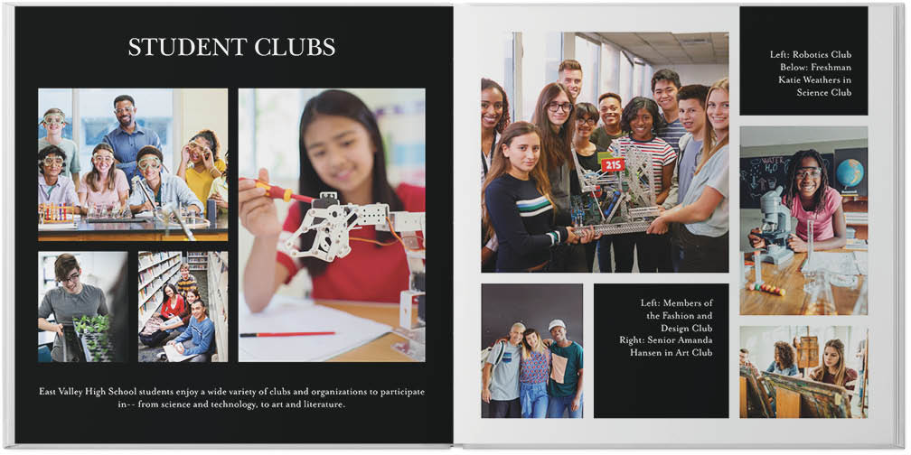 Classic School Yearbook Photo Book | Shutterfly