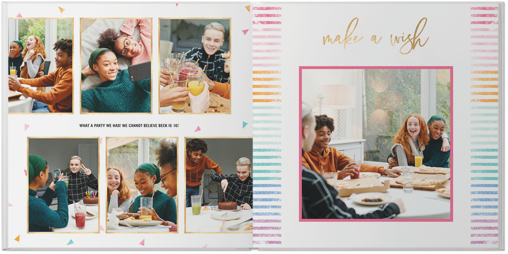 Colorful Birthday Photo Book | Shutterfly