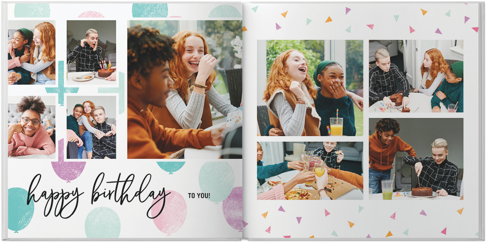 Colorful Birthday Photo Book | Shutterfly