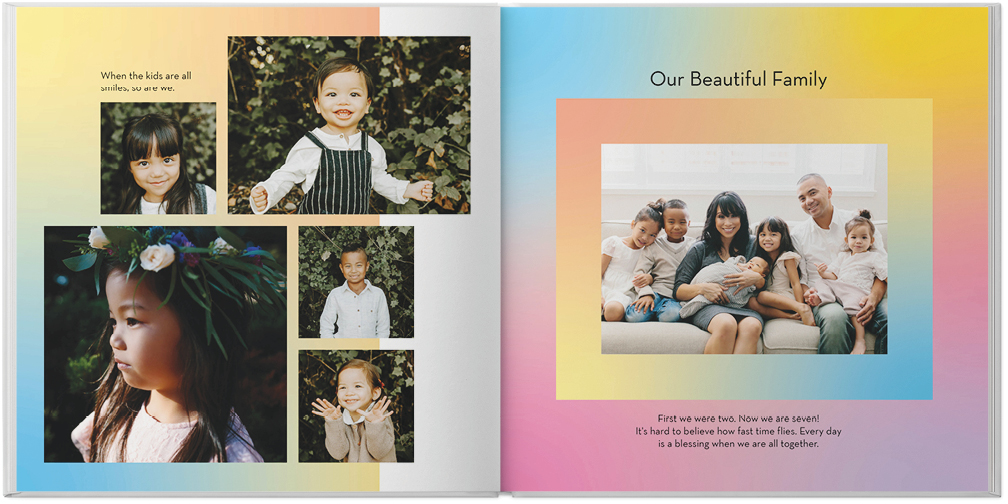 Colorful Gradients Photo Book | Shutterfly