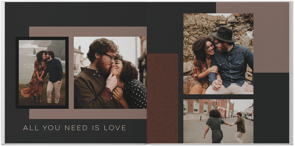 Modern Dark Neutrals Photo Book | Shutterfly