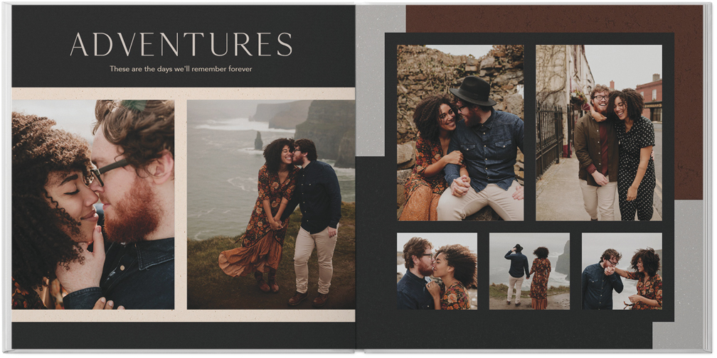 Modern Dark Neutrals Photo Book | Shutterfly