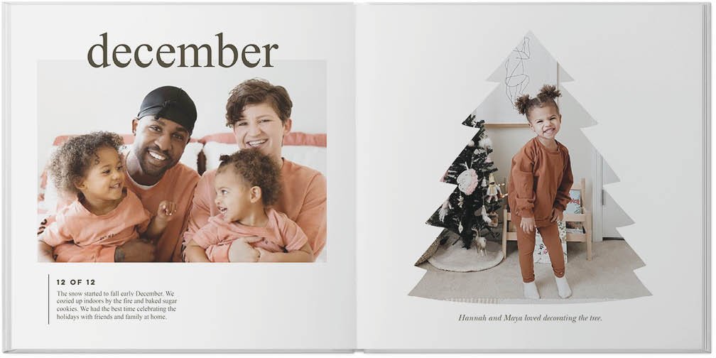 Modern Year In Review Photo Album Photo Book | Shutterfly