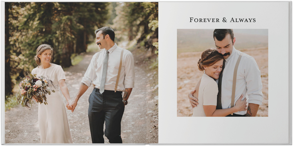 Simple Elegant Wedding Photo Book | Shutterfly