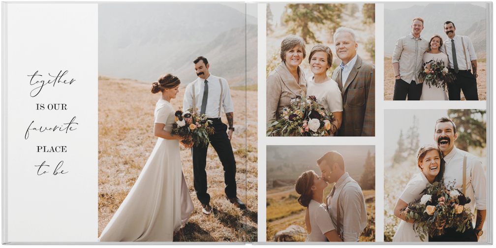 Simple Elegant Wedding Photo Book | Shutterfly